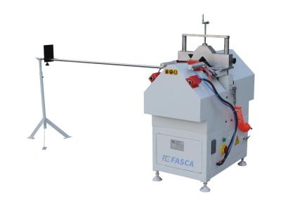 China 90 Degree PVC Window Door V Cutting Saw Machine 380V 2.2kW with 120mm Width and 1600mm Length Capacity for sale