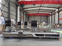 China CNC Aluminum Window Door Machine 500mm Double Head Cutting Saw 380V 4.4kW for sale
