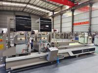 China Aluminum Digital Display Double Head Cutting Off Saw for Window Door 500mm Saw Blade for sale