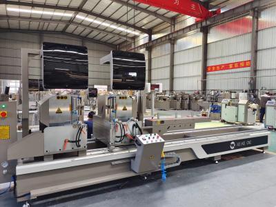China Aluminum Digital Display Double Head Cutting Off Saw for Window Door 500mm Saw Blade for sale