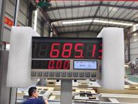 China Digital Display Double Mitre Cutting Saw 500mm Front Blade for Aluminum UPVC for sale