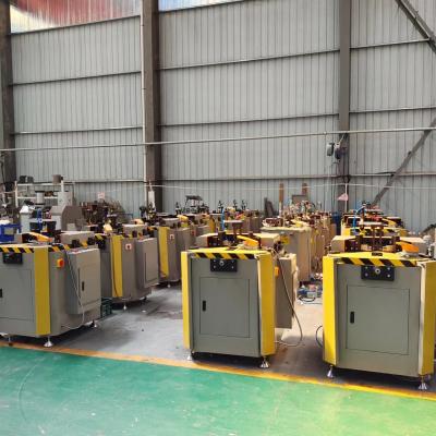 China 160mm Heavy Duty Hydraulic Corner Crimping Machine - 48KN Pressure, 3kW Power for Aluminum Window & Door Manufacturing for sale