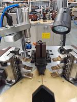 China Aluminum Window Corner Crimping Machine WZJ-160Z 48KN Hydraulic Single Head for sale