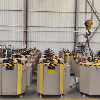 China Aluminum Corner Crimping Machine 48KN for Aluminium Windows 160mm Profile Height for sale