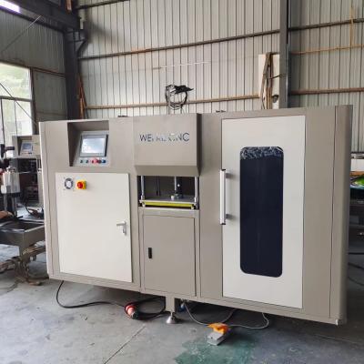 China WDX5-CNC-350 High Speed Heavy Duty Aluminum Window Door Making Machine with 400mm Processing Width and 2×3 kW Motor Power for sale