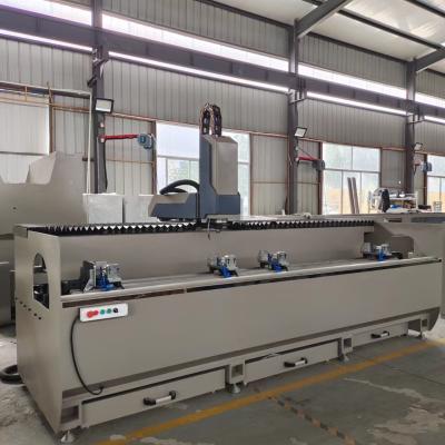 China 2500mm CNC Drilling Milling Machine Automatic Curtain Wall And Aluminum Door Window Processing Making for sale