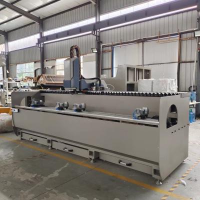 China Aluminum Profile 3 Axis CNC Drilling Milling Machine 2500mm for LED Window Door for sale