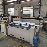 China 1500mm Double Head CNC Drilling and Milling Machine 3 Axis Aluminum Profile Window Door Making for sale