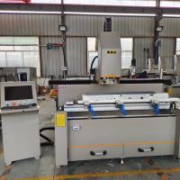 China 3 Axis CNC Drilling Milling Machine 3.5KW Double Spindle for Aluminum Window Door Furniture Making for sale