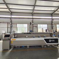 China Weike Machinery 3 Axis CNC Drilling Milling Machine for Aluminum Profiles 3000mm 6KW for sale