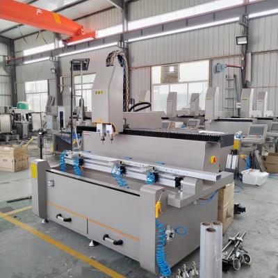 China 1500mm 3 Axis CNC Drilling Milling Machine for Aluminum Window Door Profile and Furniture for sale