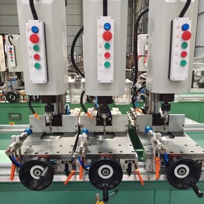 China Aluminium Formwork Multi-Head Drilling Machine 6x1.5kW 380V for Profiles up to 5000mm for sale