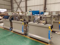 China CNC Automatic Miter Saw Corner Connector Cutting Machine LJMJ-CNC-500 with 500mm Carbide Blade for Aluminum Windows for sale