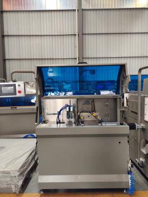 China CNC Aluminum Single Head Cutting Saw LJMJ-CNC-500 for Window Door Corner Connector Profiles for sale
