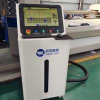 China Aluminum CNC Cutting Saw Center 14.6kW 380V for Window Door Profile 45° 90° Cutting for sale
