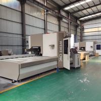 China Single Head CNC Aluminum Cutting Center Saw for Curtain Wall 45 and 90 Degree Cutting 300-6500mm for sale