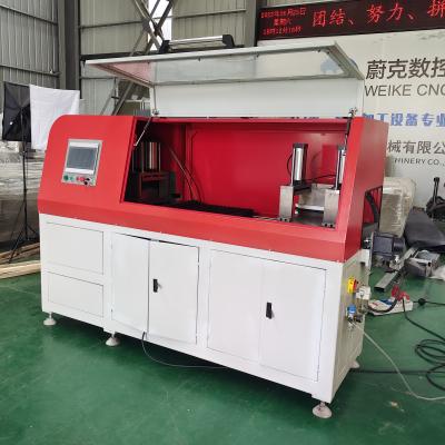 China CNC UPVC Single Head Miter Saw 2800r/min with 3kW Motor and 300x100mm Processing Capacity for sale