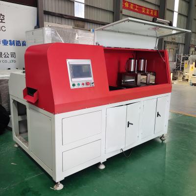 China Heavy Duty CNC Aluminum UPVC Window Door Cutting Machine with 500mm Saw Blade and 90° Cutting Angle for sale