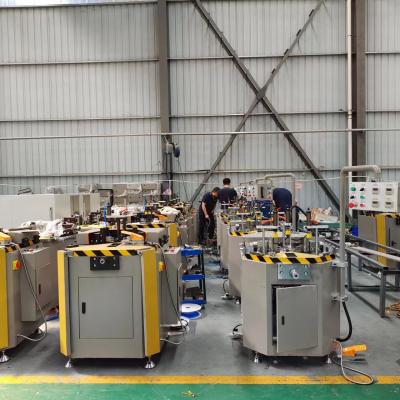 China Aluminium Window Door Making Machinery Corner Crimping Machine With Hydropneumatic System for sale