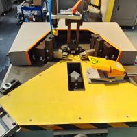 China Aluminium Window Door Making Machinery Corner Crimping Machine With Hydropneumatic System for sale