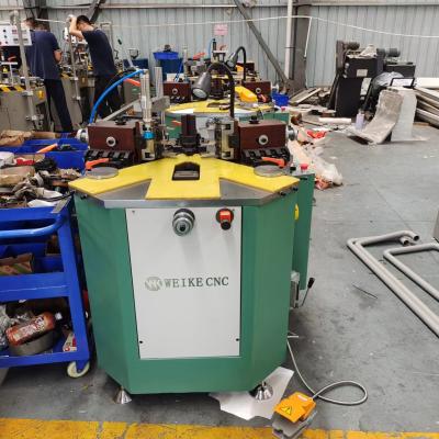 China Aluminum Window Corner Crimping Machine WZJ-160Z 380V 3KW 90 Degree Profile Crimper for sale