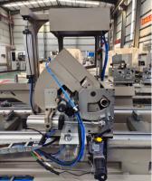 China CNC Double Head Cutting Saw Machine for Aluminium UPVC 550mm Blade 380V for sale