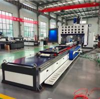 China Aluminum 5 Axis CNC Machining Center 12kW 300mm Saw Blade Drilling Cutting Machine for sale