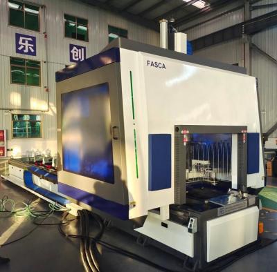 China 5-Axis CNC Machining Center for Aluminum Profiles 12 Tool Magazine 300mm Saw Blade for sale