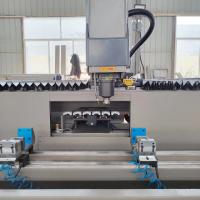China Aluminum CNC Punching Machine 3200mm 3 Axis Machining Center with 6 Tool Changer for sale