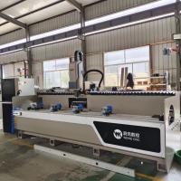 China Aluminum UPVC Vertical Spindle CNC Machining Centre 3200mm 3 Axis Window Door Making Machine for sale