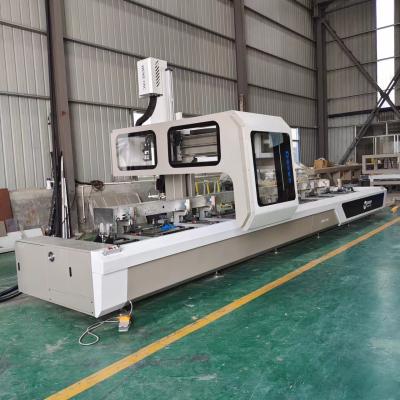 China 6500mm Gantry Type 4 Axis CNC Machining Centre for Aluminum Profile Cutting Milling Drilling for sale