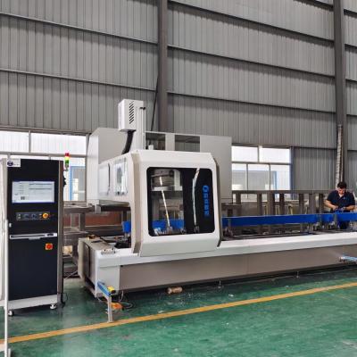 China 4 Axis CNC Machining Center 6500mm for Aluminium Profile Drilling and Cutting with 9kw Spindle for sale