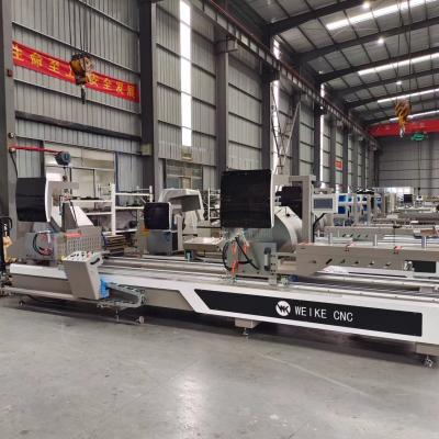China 550mm 600mm CNC Double Head Miter Saw for Aluminum PVC Cutting 4.4kw 380V for sale
