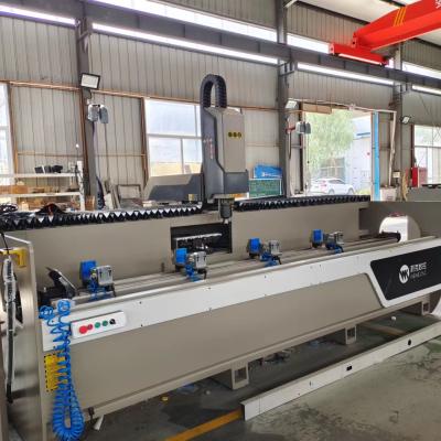 China CNC Aluminum Profile Drilling Milling Machine 3-Axis 3200mm for Door Window Manufacturing for sale