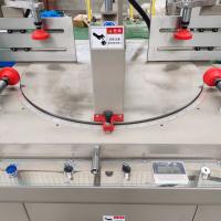 China Single Head Arbitrary Angle Cutting Saw 650mm for Aluminum Profile Window Door Cutting Machine for sale