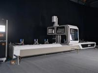 China Horizontal Aluminum 4 Axis CNC Machining Center 7000mm for Profile Drilling and Milling for sale