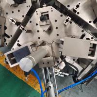 China 7.5kW CNC Corner Crimping Machine for Aluminum Window and Door Profiles 1800x3000mm for sale