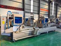 China CNC Double Head Miter Saw 500-600mm Saw Blade for Aluminum Profile Cutting 380V 2800rpm for sale