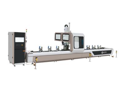 China Aluminum Profile 4 Axis CNC Machining Center 6500mm X-Axis 9kW Spindle for sale