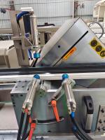 China 500mm CNC Double Head Aluminum Cutting Machine with 6000mm Length Capacity and 380V Power for sale