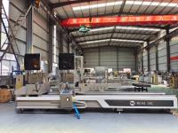 China 550mm CNC Double Head Saw for Aluminum Profile Cutting with Computer Control and High-Precision Spindle for sale