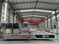 China 600mm CNC Double Head Mitre Saw for Aluminum Profiles with 6000mm Cutting Length and 2800r/min Speed for sale