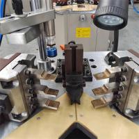 China Synchronous Corner Grouping Machine for Aluminum Doors and Windows 160mm Processing Height 3KW Power for sale