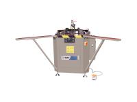 China Heavy-Duty Synchronous Corner Combining Machine for Aluminum Doors and Windows - 140mm Height, 3KW Power for sale
