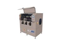 China WEIKE Aluminum Window Door Machine 140mm Corner Cutting Saw with 3.4KW Power and 230mm Rolling Wheels for sale