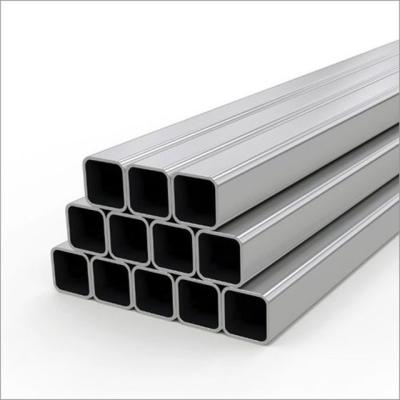 China Non-oiled Carbon Steel Galvanized Square Rectangular Hollow ERW Tube Oil Pipe Q195 Q235 Q345 Steel Material Specification for sale