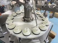 China Semi automatic aluminum tube filling and crimping machine for cosmetic lotion hand cream glue for sale