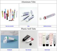 China Semi automatic aluminum tube filling and crimping machine for cosmetic lotion hand cream glue for sale