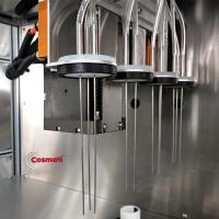 China 4 / 6 heads Automatic filling machine for Gouache Latte multi color isolation cream for sale