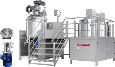 China Toothpaste Production Line Shampoo Mixing Tank Hand Cream Making Machine for sale